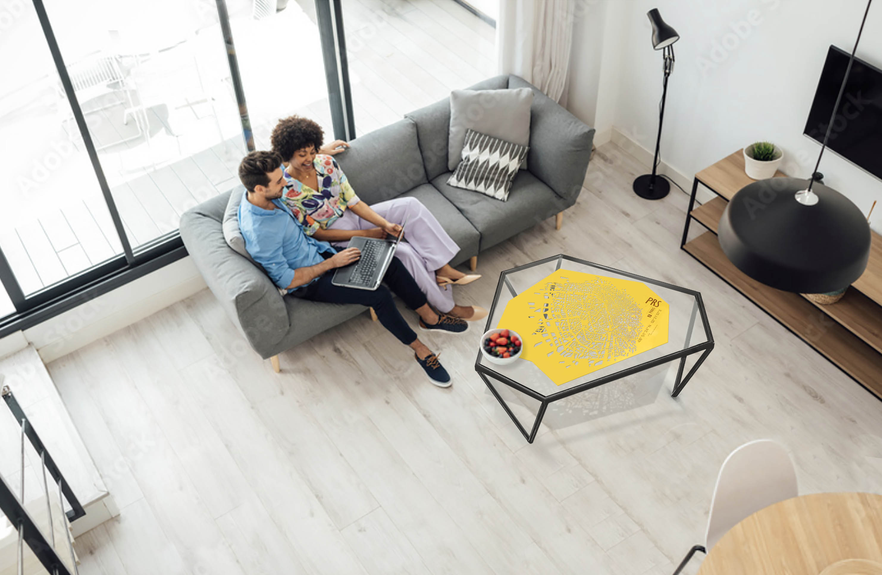 ArTable City Maps - Coffee tables on request – Frank&Frank